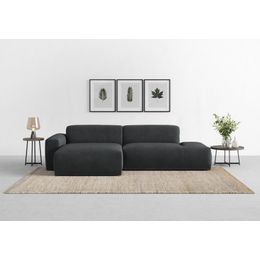 Trendmanufaktur "Braga, mit hochwertigem Kaltschaum, L-Form, in Cord erh&auml;ltlich" modernes Sofa, Couch mit hohem Sitzkomfort, 275/72/160 cm (B/H/T)