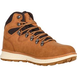 Winterboots WHISTLER "Francisco M Boot WP", Damen, Gr. 44, carmel braun, Synthetik, Textil, Schuhe, Snowboots, Winterstiefel, Schnürstiefel, Winterschuhe, wasserdicht