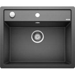 Granitspüle Blanco "DALAGO 6-F", grau (anthrazit), B:50cm H:19cm T:61cm, Verbundwerkstoff, Küchenspülen, erhältlich in mehreren Farben