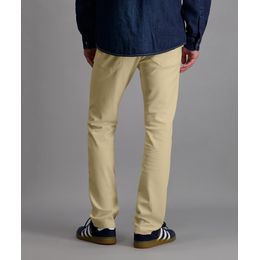 Chinohose "ERIC", Herren, Gr. 34, Länge 34, beige (sand), Web, Obermaterial: 70% Baumwolle, 28% Viskose, 2% Elasthan, Pioneer Authentic Jeans, straight fit lang, Hosen, im Five-Pocket Style