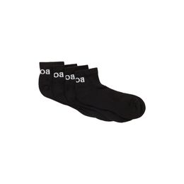 Sportsocken BOSS, Herren, Gr. 43-46, schwarz, Baumwollmischung, Socken