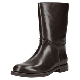 Stiefel Inuovo "Inuovo Stiefel Leder", Damen, Gr. 36, dunkelbraun, Leder, Schuhe Stiefel