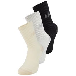 Sportsocken New Balance "ACTIVE CREW SOCKS 3 PACK", Herren, Gr. M (39/42), multicolor, Obermaterial: 100% Baumwolle, Socken