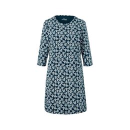 Tchibo - Nachthemd - Damen - Gr. XXL - dunkelblau/geblümt