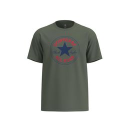 T-Shirt Converse "CHUCK PATCH TEE", Herren, Gr. L, Converse utility, Obermaterial: 100% Baumwolle, Shirts
