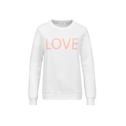 Tchibo - Sweatshirt mit Print - Damen - Gr. M - koralle/print