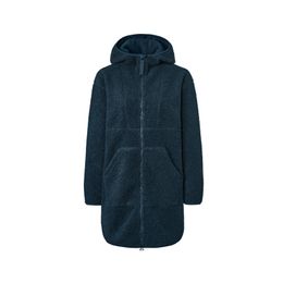 Tchibo - Oversized Teddy-Mantel - Damen - Gr. XS - dunkelblau