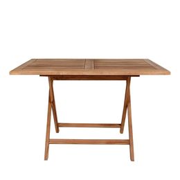 Pharao24.de Klappbarer Tisch aus Teak Massivholz Garten