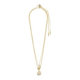 Pilgrim Kette 'Shift' Damen Gr&ouml;&szlig;e One Size gold / transparent / perlwei&szlig;
