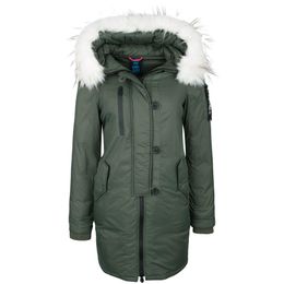 HOMEBASE Parka Damen Gr&ouml;&szlig;e L khaki Winterjacke