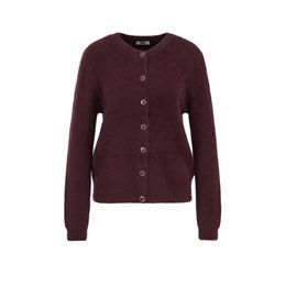 WE Fashion Strickjacke Damen Gr&ouml;&szlig;e XXL aubergine