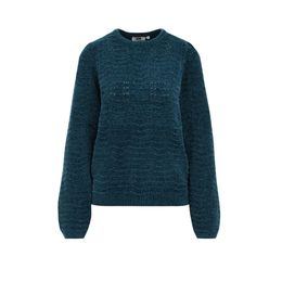 WE Fashion Pullover Damen Gr&ouml;&szlig;e L cyanblau
