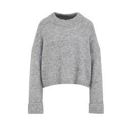 WE Fashion Pullover Damen Gr&ouml;&szlig;e L hellgrau