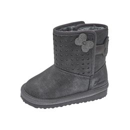 Chicco Stiefel 'Cuccy' M&auml;dchen Gr&ouml;&szlig;e 22 silbergrau / dunkelgrau