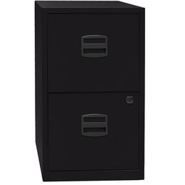 Bisley H&auml;ngeregistraturschrank PFA, 2 Sch&uuml;be, schwarz