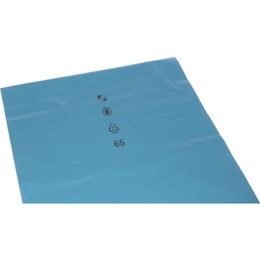Schwerm&uuml;lls&auml;cke LDPE, 120 l, BxH 700 x 1100 mm, Materialst&auml;rke 150 &micro;m, blau, VE 50 Stk kaiserkraft