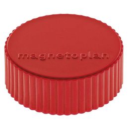 MAGNETOPLAN Magnet DISCOFIX MAGNUM, &Oslash; 34 mm, VE 50 Stk, rot