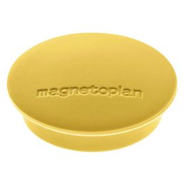 MAGNETOPLAN Magnet DISCOFIX JUNIOR, &Oslash; 34 mm, VE 60 Stk, gelb