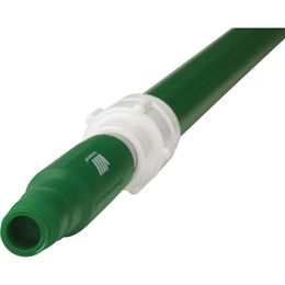 vikan Teleskopstiel, ergonomisch, &Oslash; 32 mm, L&auml;nge 1575 mm - 2780 mm, VE 5 Stk, gr&uuml;n