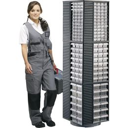 treston Kleinteilemagazin 55, HxBxT 550 x 310 x 180 mm, 60 Schubladen