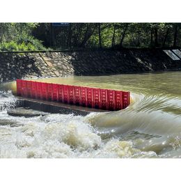 Hochwasserbarriere, Kunststoff, LxBxH 200 x 1050 x 1000 mm, Abschluss, 1 Paar kaiserkraft