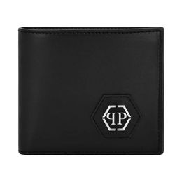Philipp Plein Portemonnaies - Geldb&ouml;rse Hexagon - Gr. unisize - in Schwarz - f&uuml;r Damen
