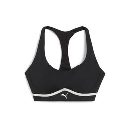 Puma Sport-BH '4KEEPS CLOUDSPUN' Damen Größe XL schwarz / weiß