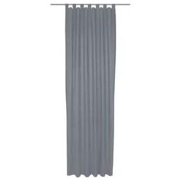 Vorhang ADAM "Uni Collection light", blau (königsblau), B:142cm H:245cm, Baumwolle (Bio-Baumwolle), Gardinen, aus 100% Bio-Baumwolle
