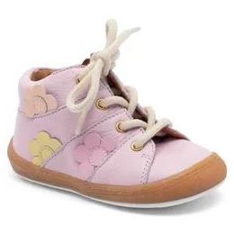 Lauflernschuh bisgaard "ulrikka Weite: normal", Kinder, Gr. 22, candyfloss, Leder, colorblocking, Schuhe, Sneaker aus vegetabil gegerbtem Leder, Größenschablone zum Download