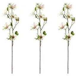 Kunstblume Creativ green "Sternmagnolie", rosa, H:86cm, Kunststoff, Kunstpflanzen, mit großen Blüten