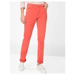 5-Pocket-Hose Brax "Style MARY", Damen, Gr. 38K19, Kurzgrößen, rot, Web, 96% Baumwolle, 4% Elasthan, Hosen