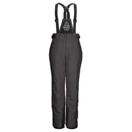 Skihose Killtec "KSW 213 GRLS SKI PNTS", M&auml;dchen, Gr. 164, Normalgr&ouml;&szlig;en, stein, Obermaterial: 100% Polyester;Futter: 100% Polyester;F&uuml;llung: 100% Polyester, Hosen Skihose, Wasserdichte, atmungsaktive Skihose mit verstellbarer Taille