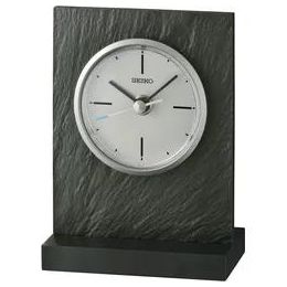 Tischuhr Seiko, schwarz, Tischuhren, Quarzuhr, Wohnzimmer, Esszimmer, Arbeitszimmer, Büro