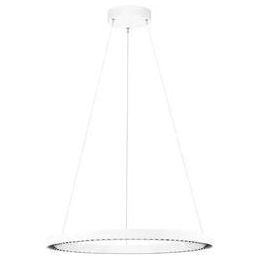 NOVA LUCE Pendelleuchte "DEOS", weiß, 1, Ø 65cm H: 300cm, 1 Stk., Leuchten