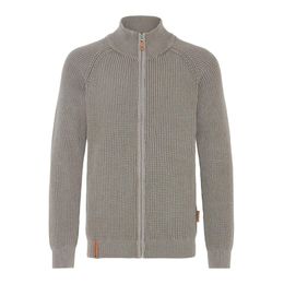 INDICODE Jeans Knit Cardigan ' IDRockly ' male Grey size XXL