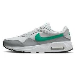 Sneaker Nike SPORTSWEAR "AIR MAX SC", Gr. 44, summit weiß, stadium grün, photon dust, Leder, Textil, Schuhe