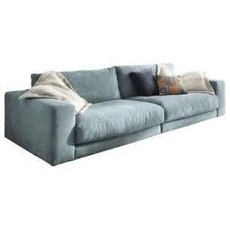 Big-Sofa Places of Style "Enisa, bequeme, legere Polsterung B/T/H: 290/127/85 cm, Mega Sofa", blau (bleu), B:290cm H:85cm T:127cm, Cord (88% Polyester / 12% Polyacryl), Sofas, Zeitloses und stylisches Loungemöbel, in Fein- und Breitcord