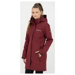 Winterjacke DEPROC ACTIVE "MONTREAL LONG WMN", Herren, Gr. 48 (XL), rot (wine), 96% Polyester; 4% Elasthan, Windstopperb&uuml;ndchen mit Daumenl&ouml;chern,mit Schneefang,mit verstellbarem Klettverschluss, Jacken Winterjacke, auch in Gro&szlig;en Gr&ouml;&szlig;en erh&auml;ltlich