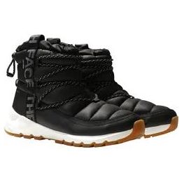 Winterstiefel The North Face "W THERMOBALL LACE UP WP", Damen, Gr. 38, schwarz, Synthetik, Schuhe, Snowboots, Winterboots, Winterschuhe, wasserdicht