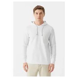 Sweatshirt INDICODE "INFenja", Herren, Gr. XXL, weiß (sanftes weiß), Sweatware, Obermaterial: 60% Baumwolle, 40% Polyester, unifarben, regular fit normal, Rundhals, Rippbündchen, Sweatshirts