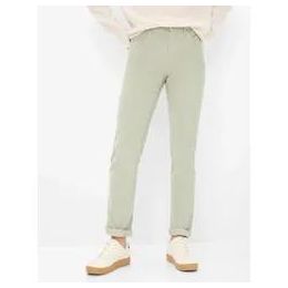 5-Pocket-Hose Brax "Style CAROLA", Damen, Gr. 42, Normalgrößen, grün (hellgrün), Web, 98% Baumwolle, 2% Elasthan, Hosen