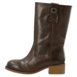 Ca'Shott Stiefel CA'SHOTT "Ca'Shott Boots CASVILMA", Damen, Gr. 41, Normalschaft, schwarz braun, Obermaterial: 100% Leder, Schuhe