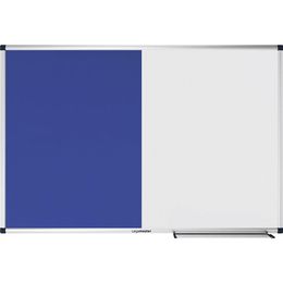 Legamaster UNITE Kombiboard, Filz und magnetischer Stahl, BxH 900 x 600 mm, wei&szlig;/blau