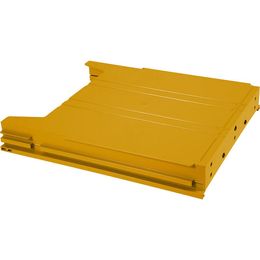 Wandsortierer BIG, f&uuml;r Format DIN A4, F&uuml;llh&ouml;he 34 mm, Ablagefach gelb kaiserkraft