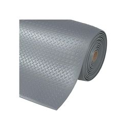 NOTRAX Arbeitsplatzmatte, Diamond Sof-Tred&trade;, Breite 600 mm, pro lfd. m, grau