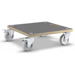 Wagner Transportroller MaxiGRIP, quadratisch, mit FSC&reg;-Zertifizierung, LxBxH 380 x 380 x 118 mm