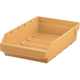 eurokraft basic Regalkasten, 400 mm, BxH 240 x 95 mm, VE 15 Stk