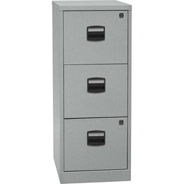 Bisley H&auml;ngeregistraturschrank PFA, 3 Sch&uuml;be, silber
