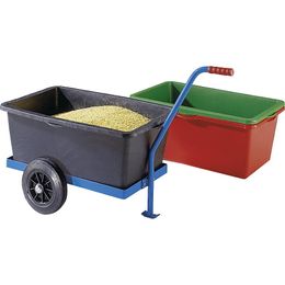 eurokraft pro Zweirad-Handwagen, Tragf&auml;higkeit 200 kg, mit Vollgummireifen
