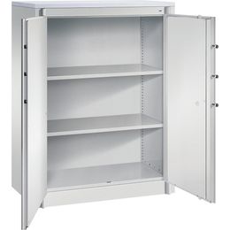 C+P Feuerschutzschrank Certos, gemäß DIN 4102, HxBxT 1226 x 926 x 500 mm, Korpus/Tür lichtgrau
